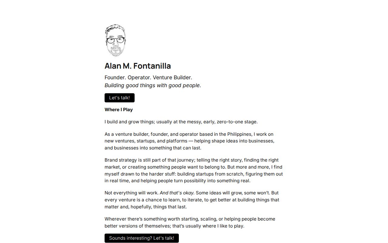 Alan M Fontanilla